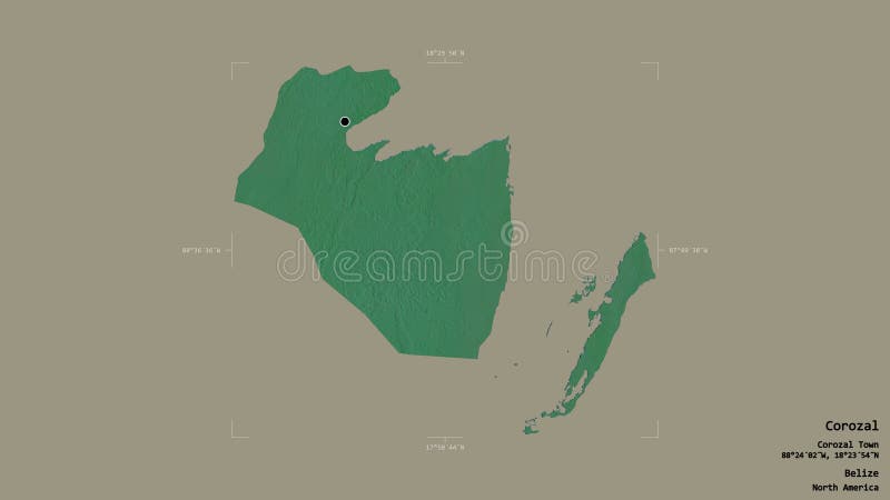 Corozal Map Stock Illustrations – 120 Corozal Map Stock Illustrations ...