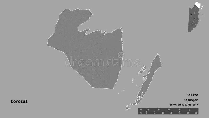 Corozal Map Stock Illustrations – 119 Corozal Map Stock Illustrations ...