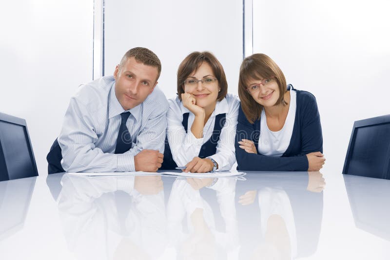 Corporate stock image. Image of manager, colleagues, collaboration ...