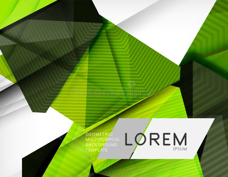 Corporate Abstract Business Template Stock Vector - Illustration of ...