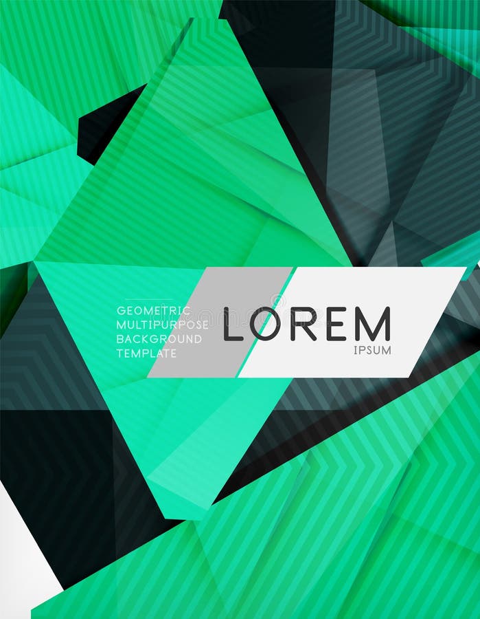 Corporate Abstract Business Template Stock Vector - Illustration of ...