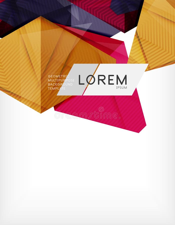 Corporate Abstract Business Template Stock Vector - Illustration of ...