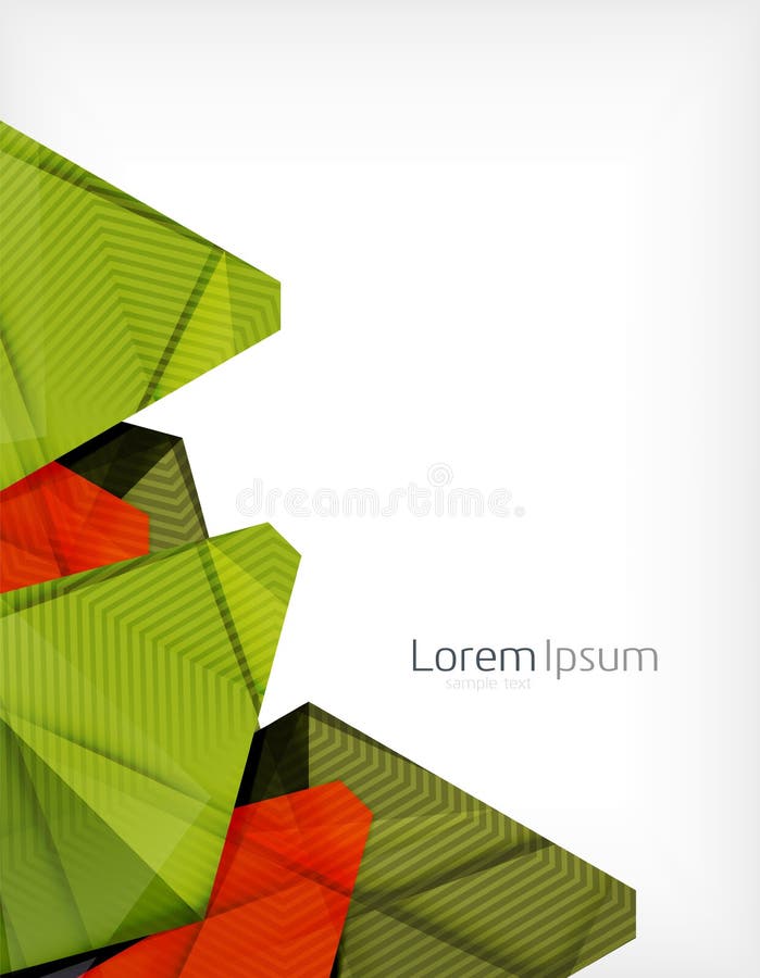 Corporate Abstract Business Template Stock Vector - Illustration of ...