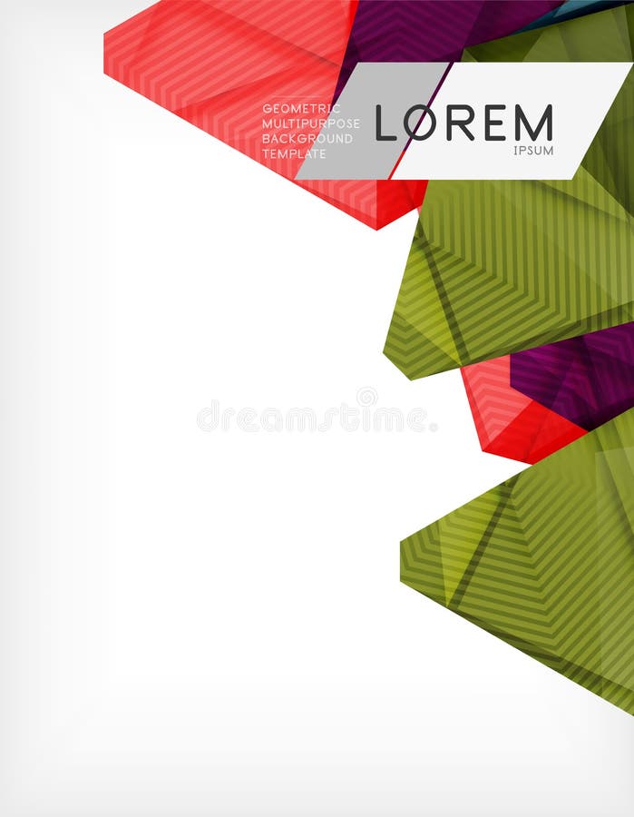 Corporate Abstract Business Template Stock Vector - Illustration of ...