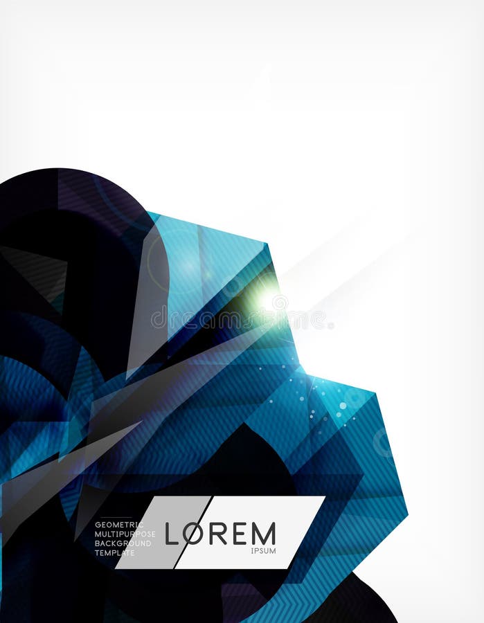 Corporate Abstract Business Template Stock Vector - Illustration of ...