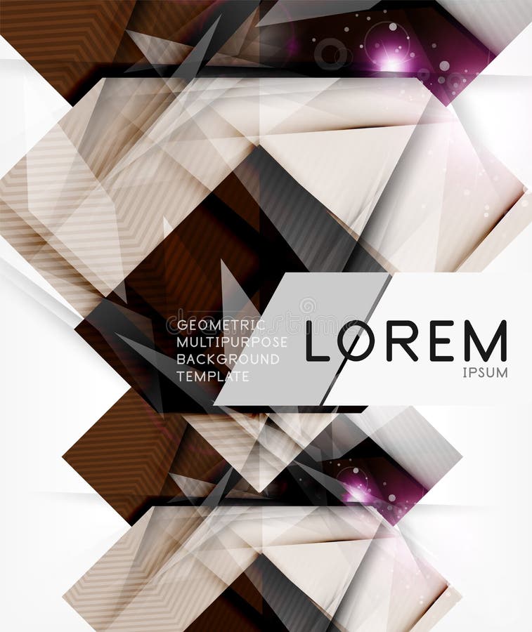 Corporate Abstract Business Template Stock Vector - Illustration of ...