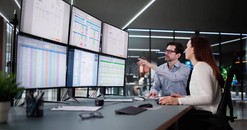 Corporate Accountant Analyzing Tax Invoices Stock Image - Image of hand ...