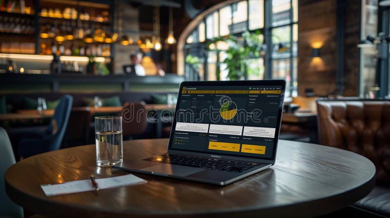Corporate Analysis of Customer Feedback. Statistical Chart Displayed on ...
