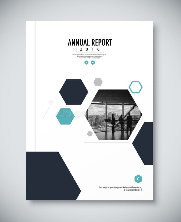 Corporate Annual Report Template Design. Corporate Business Document ...