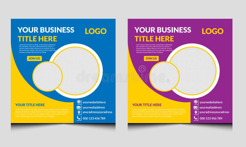 Corporate Banner Design Vector Template Social Media Banner Design ...