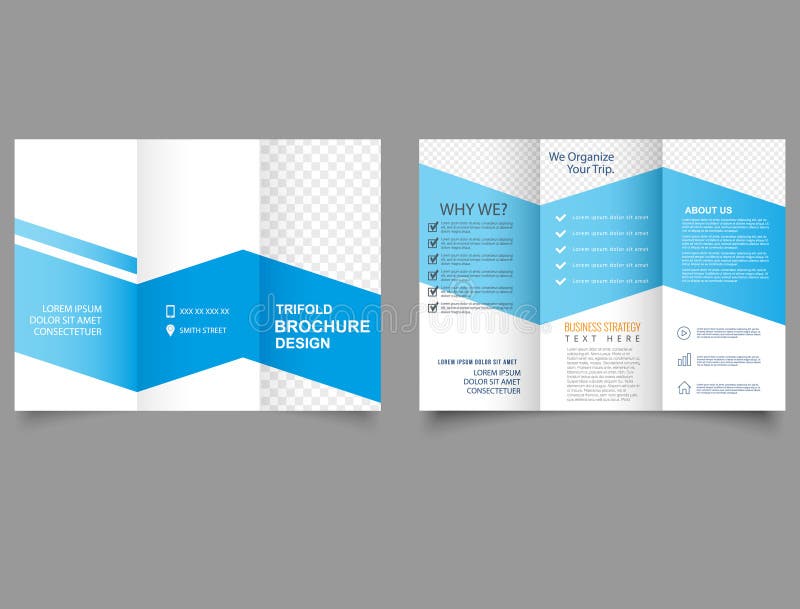 Corporate Brochure, Trifold Template Design Business Flyer Template ...