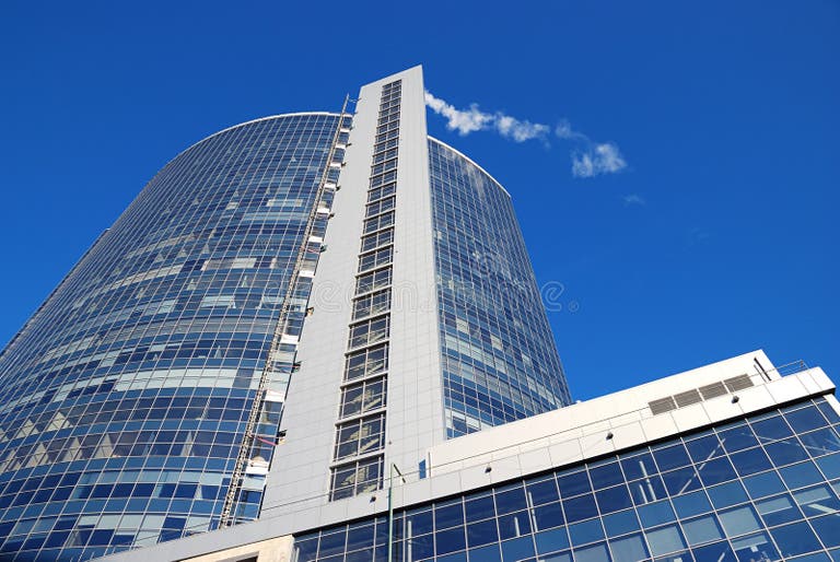 Corporate building stock image. Image of corporate, mirror - 7909577