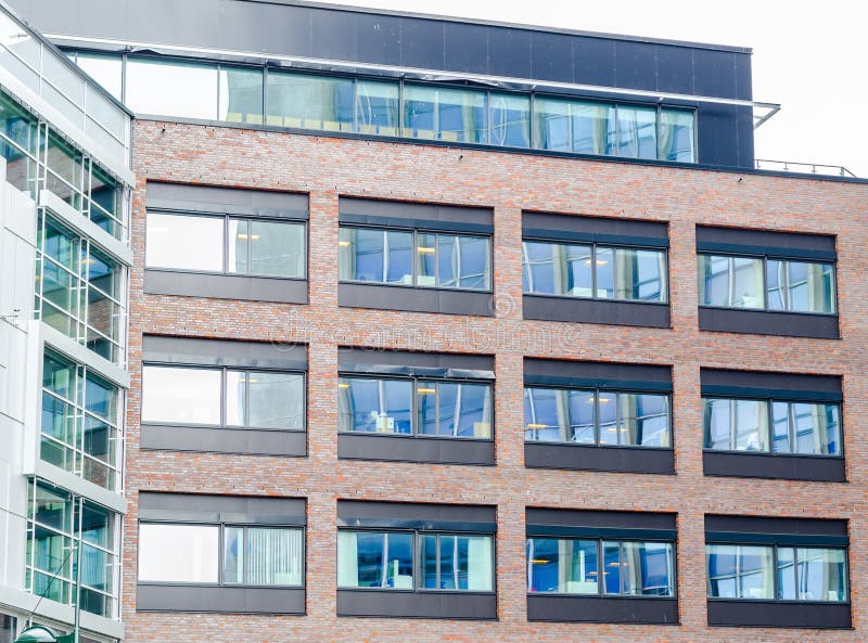 Corporate building stock image. Image of angular, construction - 33211969