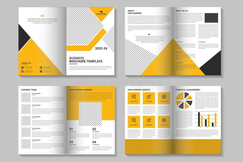 Corporate Business Brochure Template and Business Proposal Layout ...