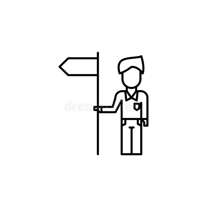 Corporate and Business, Flag Icon Stock Illustration - Illustration of ...