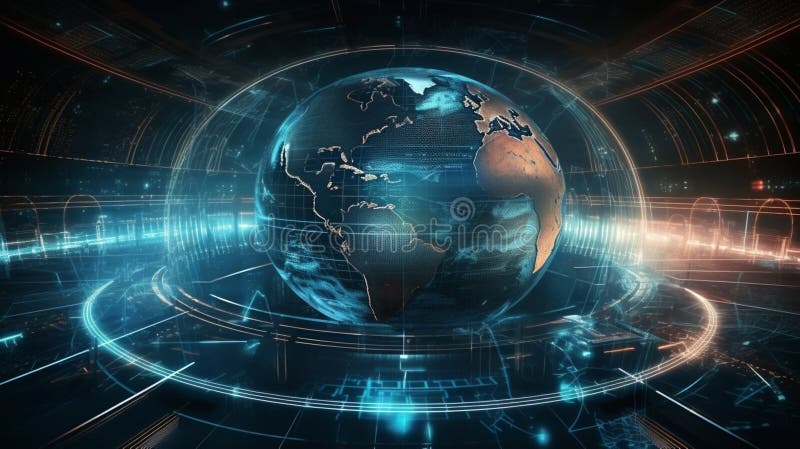 Corporate Business Globalization Background Wallpaper Ai Generated ...