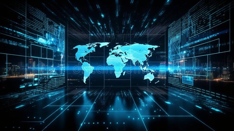Corporate Business Globalization Background Wallpaper Ai Generated ...