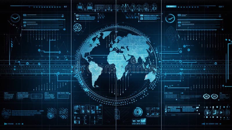 Corporate Business Globalization Background Wallpaper Ai Generated ...