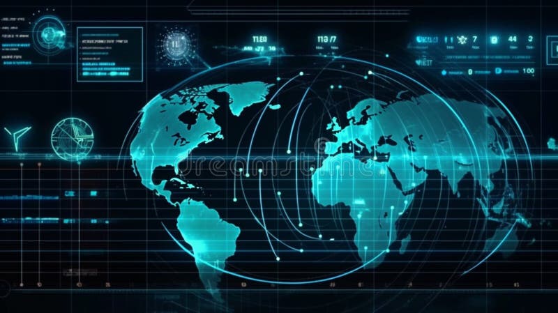 Corporate Business Globalization Background Wallpaper Ai Generated ...