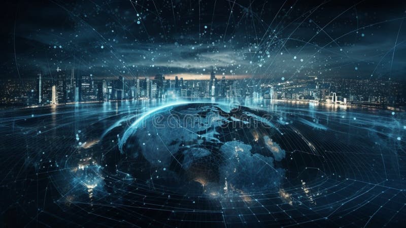 Corporate Business Globalization Background Wallpaper Ai Generated ...