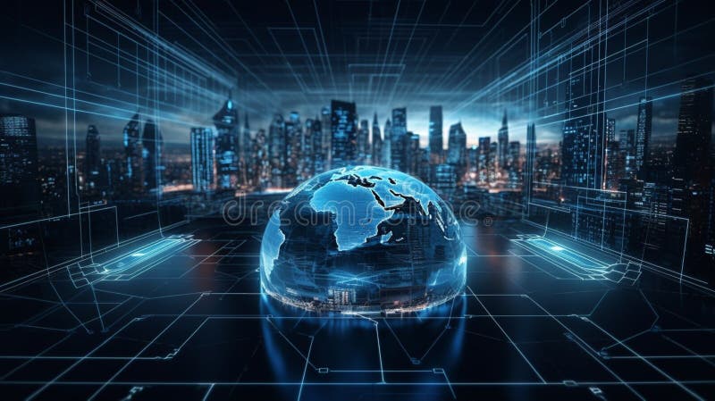 Corporate Business Globalization Background Wallpaper Ai Generated ...