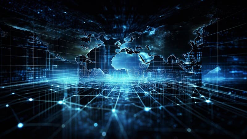 Corporate Business Globalization Background Wallpaper Ai Generated ...