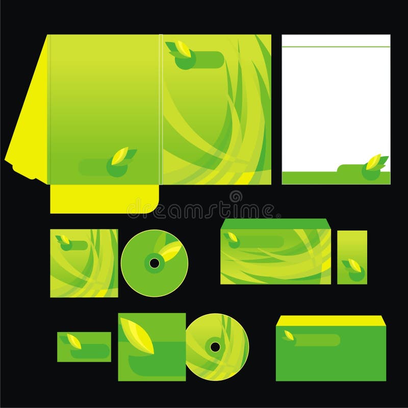 Page layout of the booklet stock vector. Illustration of blank - 15787957