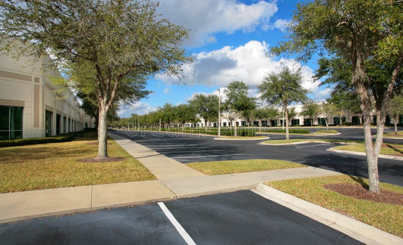 Brick Business Building stock photo. Image of estate, architectural ...