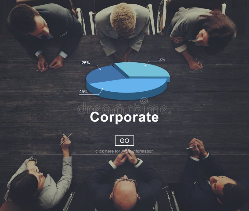 Corporate Business Office Place of Work Concept Stock Photo - Image of ...