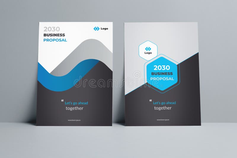 Corporate Business Proposal Cover Design Template Concepts Adept for ...