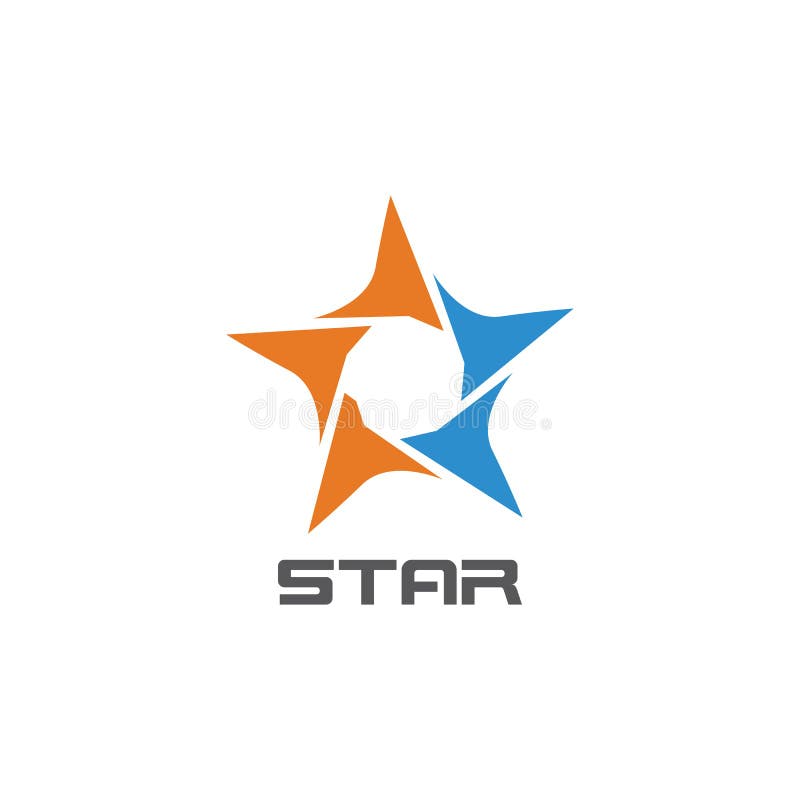 Corporate Business Star Logo Vector Icon Concept Illustration Stock ...