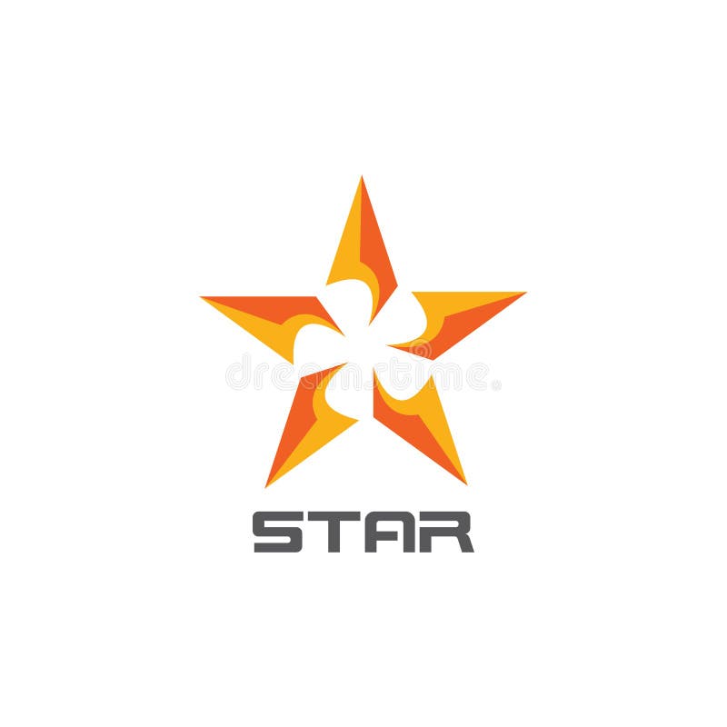 Corporate Business Star Logo Vector Icon Concept Illustration Stock ...