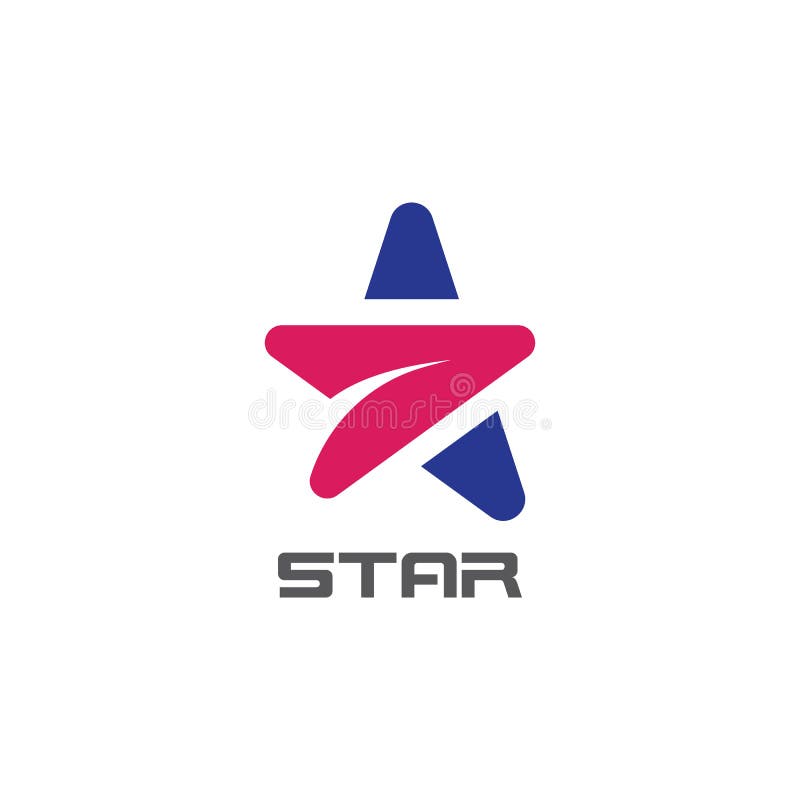 Corporate Business Star Logo Vector Icon Concept Illustration Stock ...
