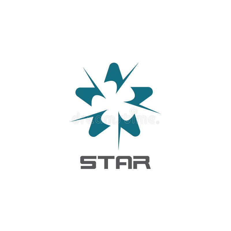 Corporate Business Star Logo Vector Icon Concept Illustration Stock ...