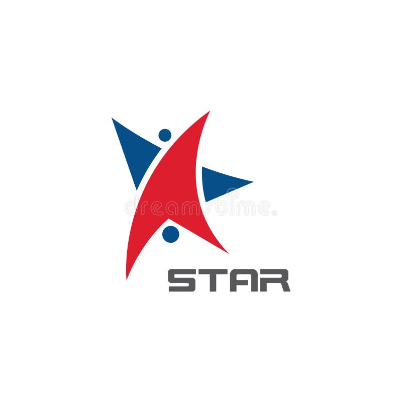 Corporate Business Star Logo Vector Icon Concept Illustration Stock ...