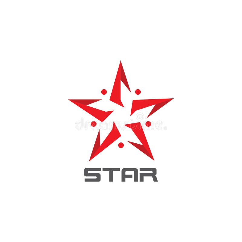 Corporate Business Star Logo Vector Icon Concept Illustration Stock ...