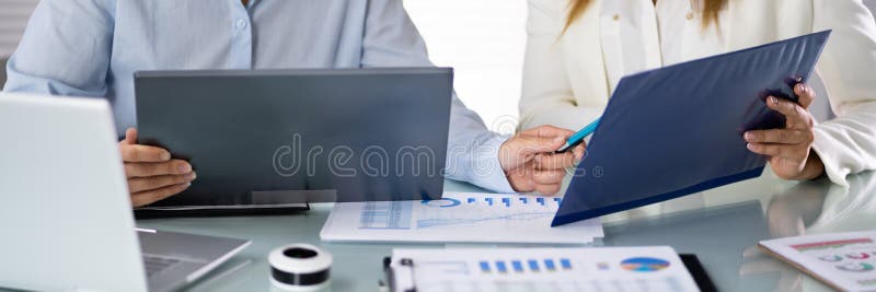 Corporate Business Strategy Chart. Partners Working Stock Photo - Image ...