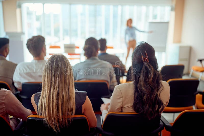 Corporate Business Team.Conference Meeting Training Stock Image - Image ...