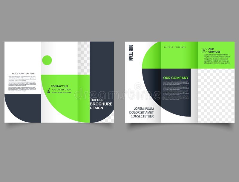 Corporate Business Trifold Brochure Template. Modern, Creative and ...