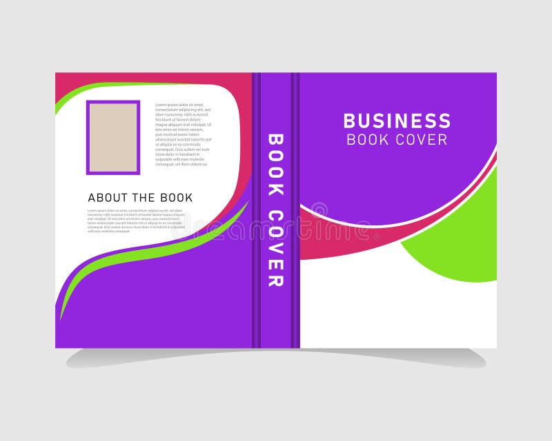 Corporate Creative Book Cover Template Graphic Stock Illustration ...