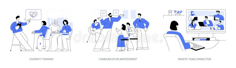 Corporate Culture Workshop Abstract Concept Vector Illustrations. Stock ...