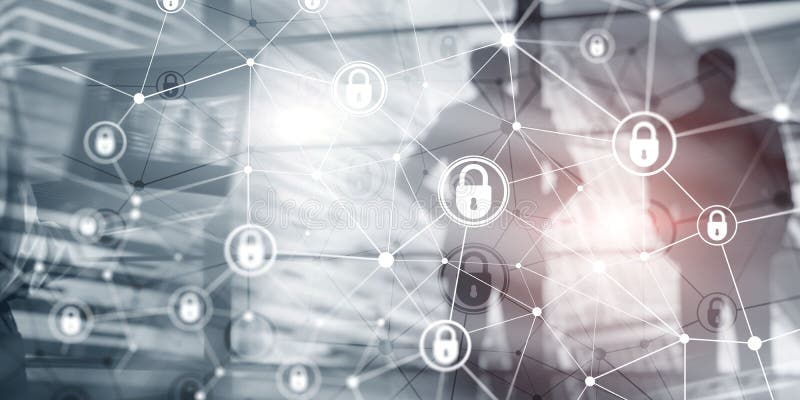 Corporate Data Protection. Cyber Security Privacy Business Internet ...