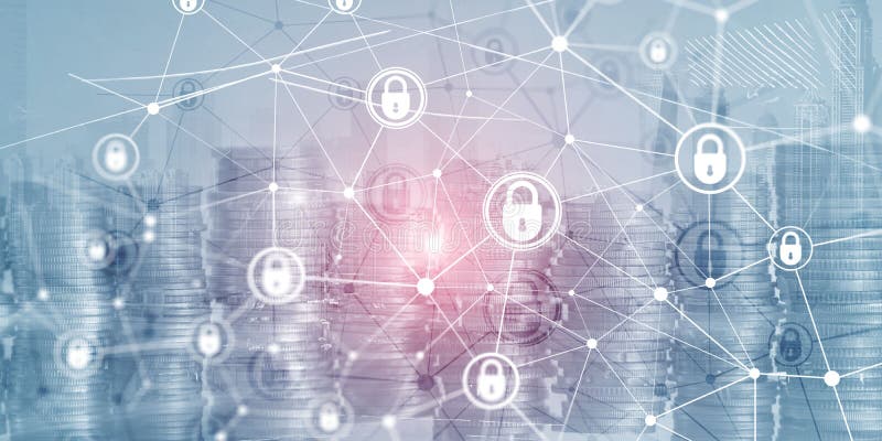 Corporate Data Protection. Cyber Security Privacy Business Internet ...