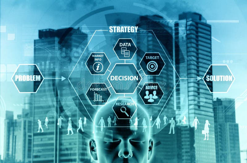 Corporate Decision Concept stock photo. Image of media - 62826436