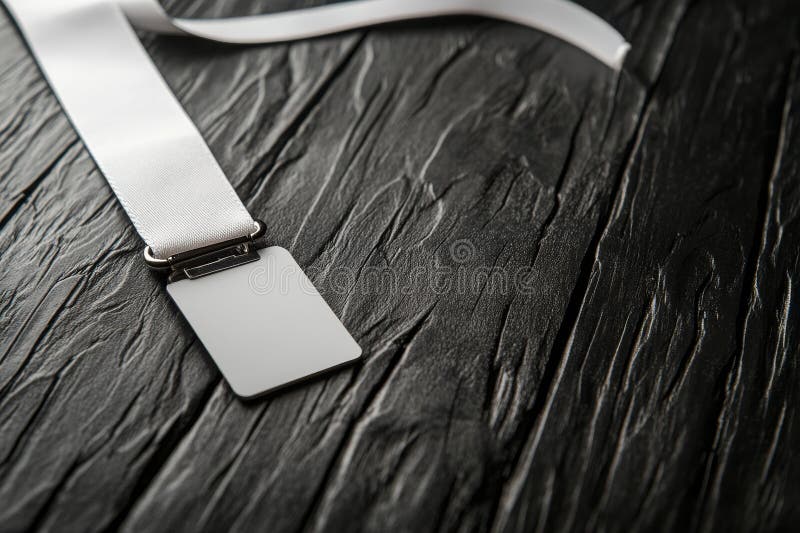 Corporate Design is Exemplified in the Blank Badge Mockup, Which ...