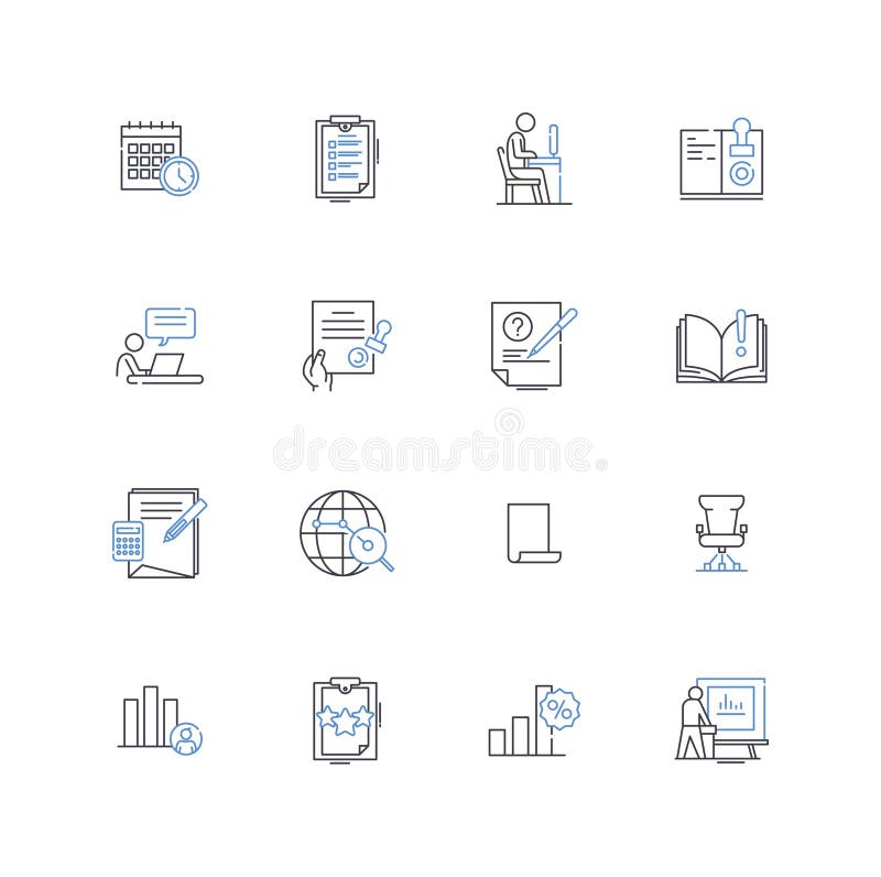 Corporate Domain Line Icons Collection. Business, Company, Industry ... Corporate Domain Line Icons Collection. Business, Company, Industry ...
