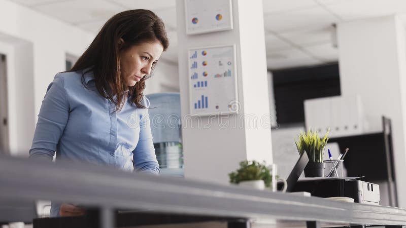 Corporate Employee Taking Notes on Clipboard Papers Stock Photo - Image ...