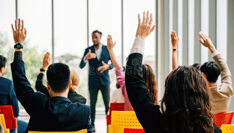 Corporate Event Businesspeople Conference Convention Engage Stock ...