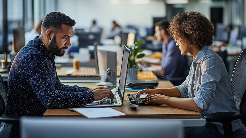 Corporate Excellence at Work Stock Illustration - Illustration of ...