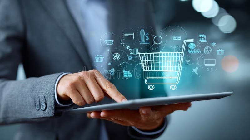 Digital Commerce Innovations Stock Illustrations – 524 Digital Commerce ...